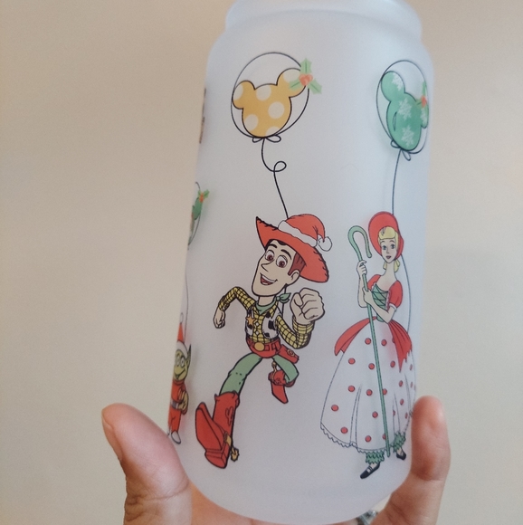 Dining | Toy Story Frosted Glass Cup | Poshmark